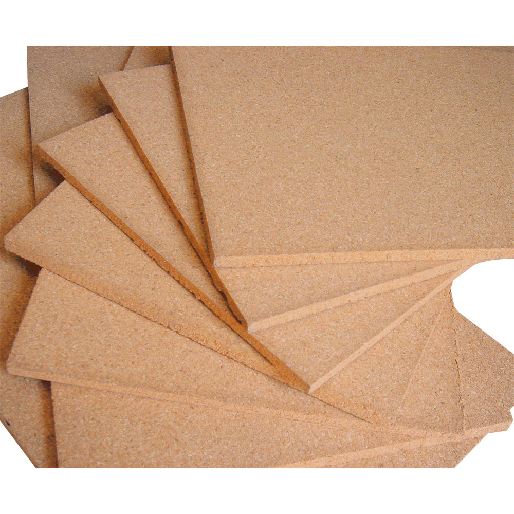Cork sheets in different sizes