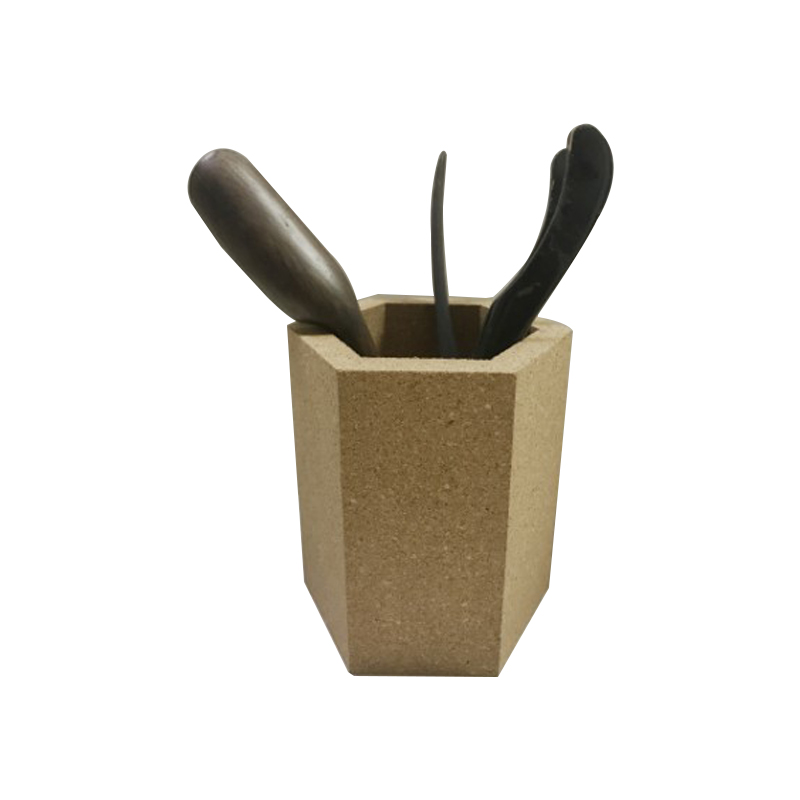 Cork Brush Pot - kukesi